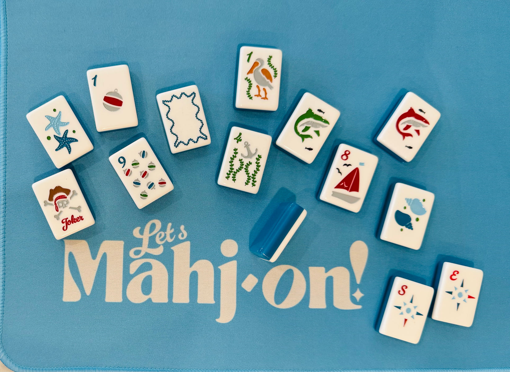 Let's Get Nautical! Mahjong Game Tile Set | Let's Mahj-On!