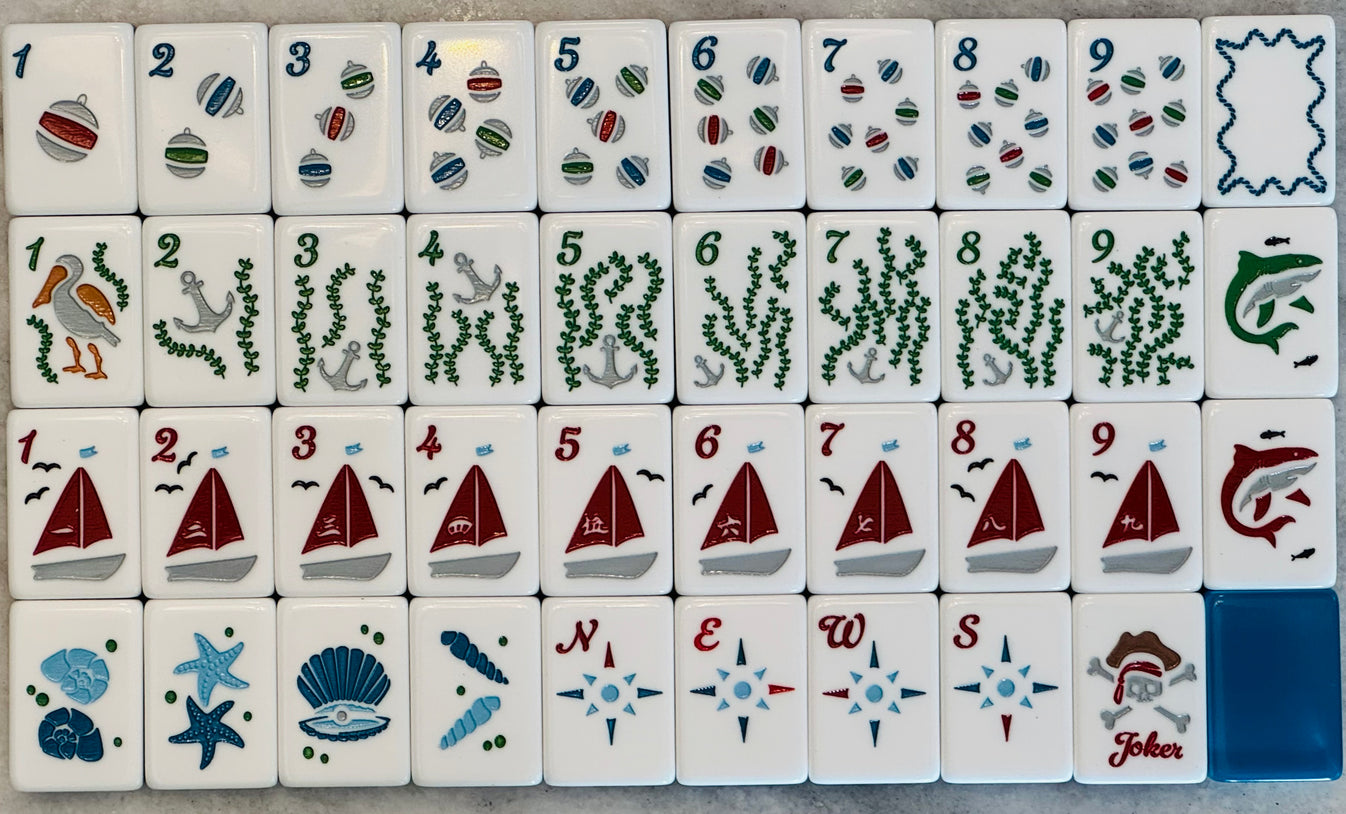 Let's Get Nautical! Mahjong Game Tile Set | Let's Mahj-On!